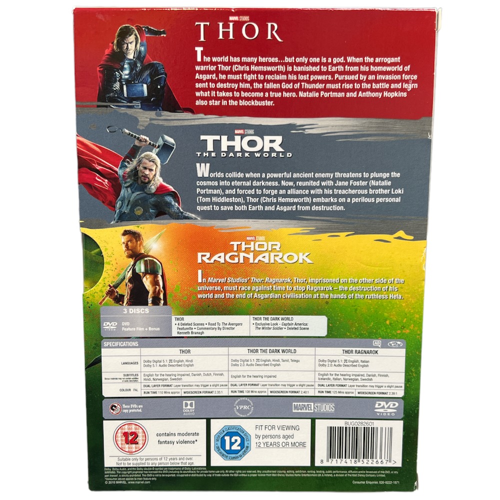 Pre-owned Thor: 3 Movie Collection - Own4Less